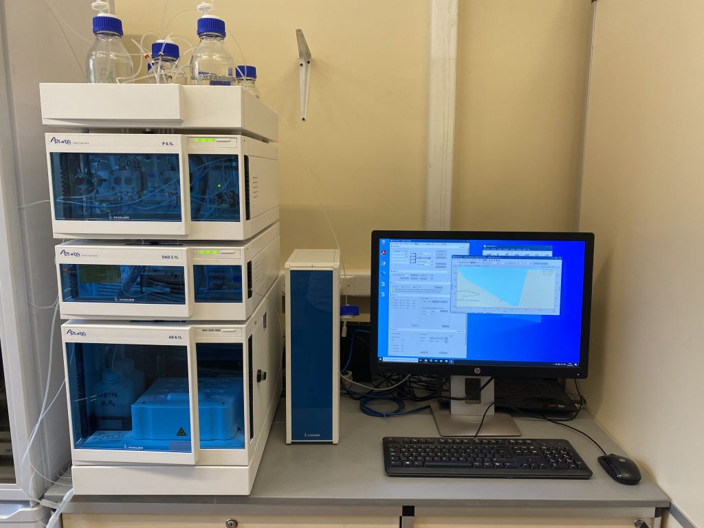 Knauer HPLC | Федеральный исследовательский центр «Фундаментальные основы биотехнологии»
