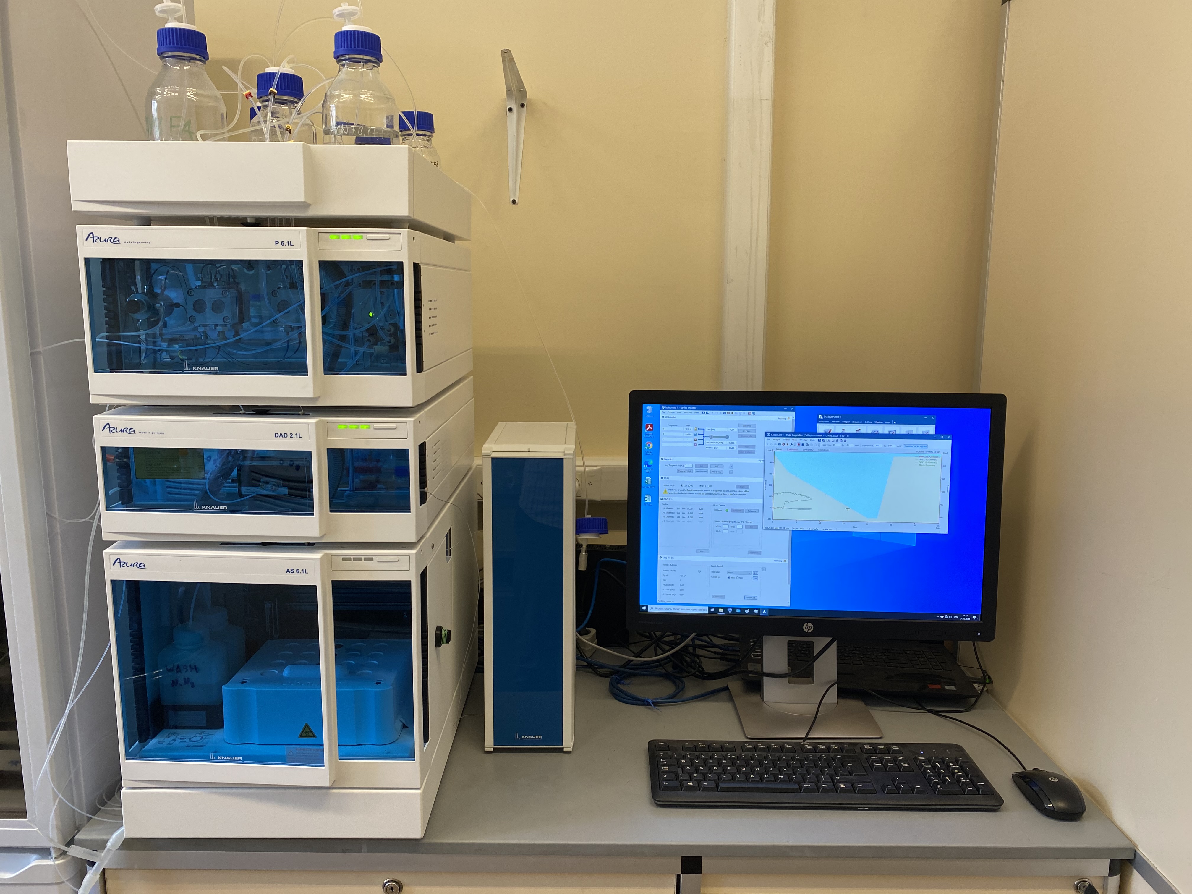 Knauer HPLC | Federal Research Centre "Fundamentals of Biotechnology"